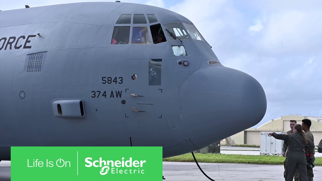 Yokota Air Base Unlocks Its Potential With State Of The Art Microgrid Schneider Electric Youtube