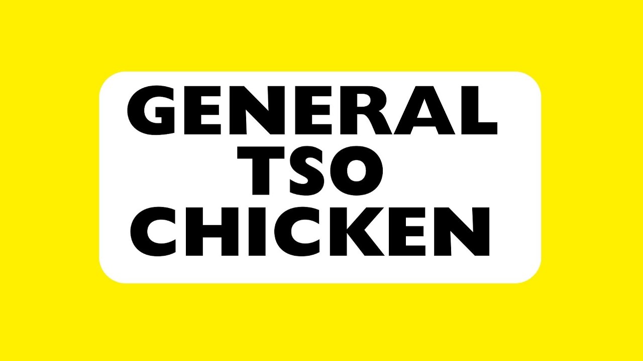 How To Pronounce General Tso Chicken (Correctly) - YouTube