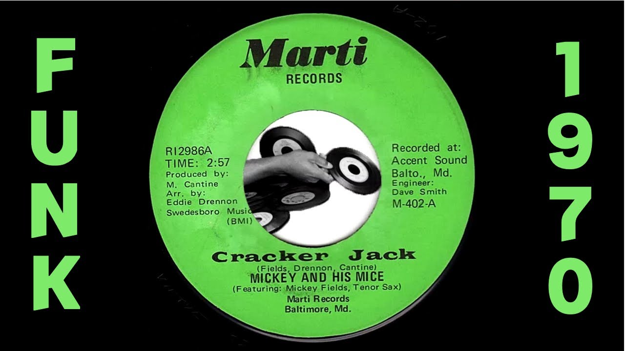 Mickey And His Mice - Cracker Jack [Marti] 1970 Funk 45 - YouTube