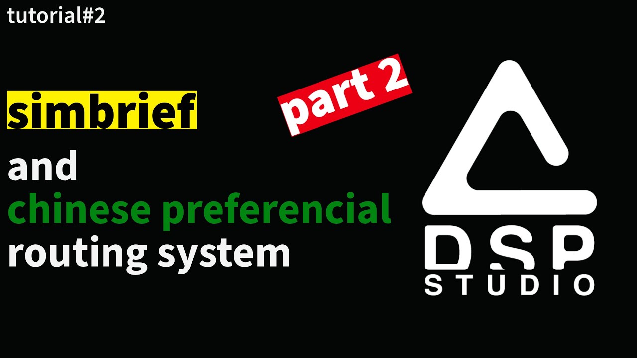 How to Master The Chinese Preferential Route System with Simbrief ...