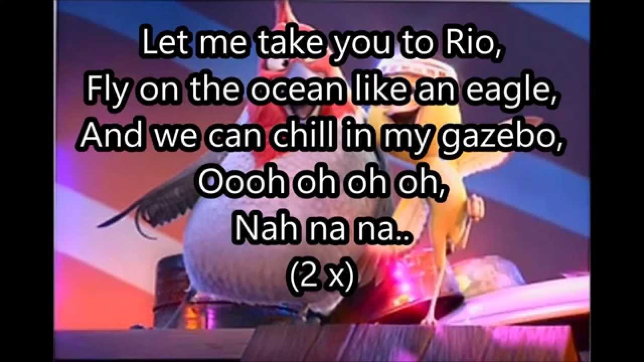 Rio 2 let me take you to Rio Lyrics - YouTube