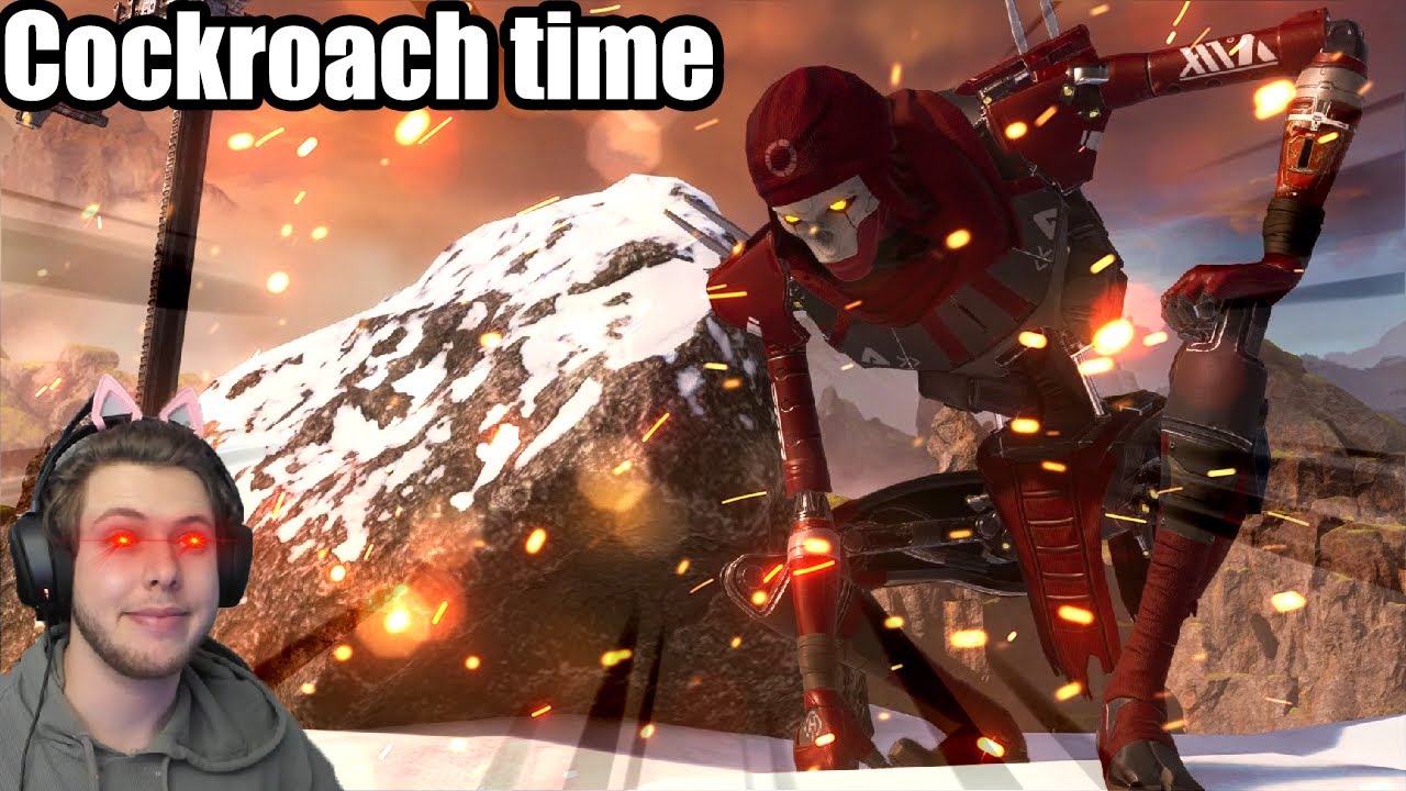the crouching revenant it is Cockroach time in apex legends - YouTube