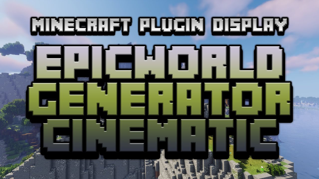 EpicWorldGenerator | Minecraft Cinematic - YouTube