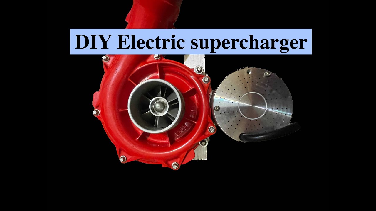 DIY electric centrifugal supercharger project (part 1) - YouTube