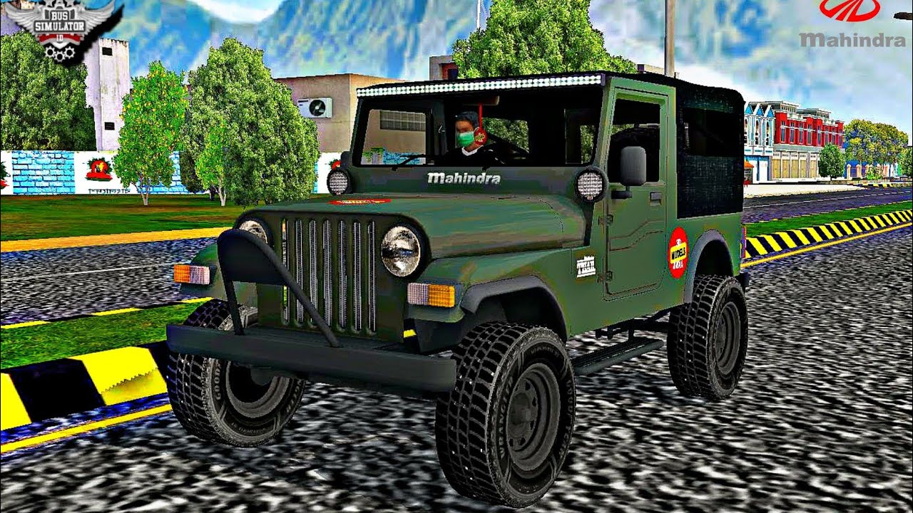MAHINDRA THAR Mod for Bus Simulator Indonesia|Mahindra Thar Mod Bussid ...