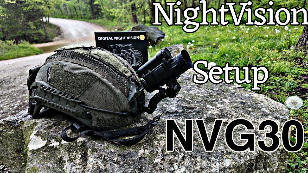 Budget Ballistic Helmet Setup (NVG30 Digital NightVision) - YouTube