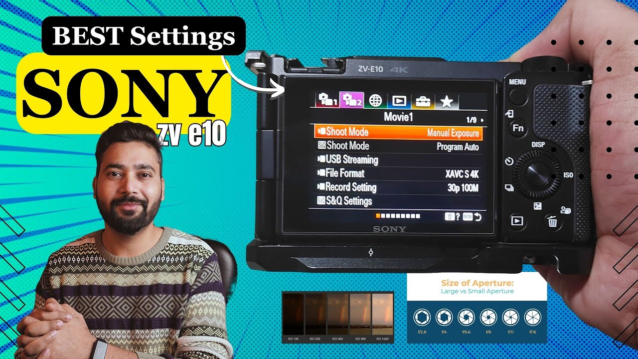 Sony ZV-E10 Ultimate Settings Guide: Take Your Videos to the Next Level - YouTube