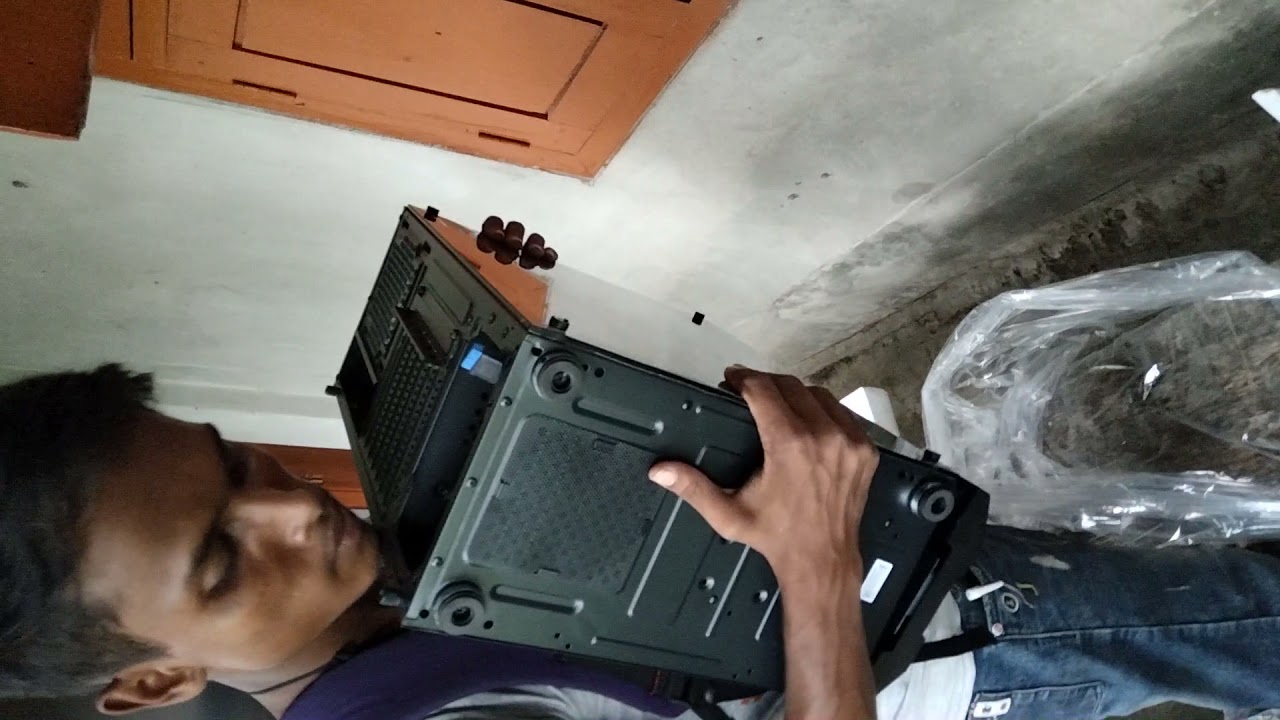 FANTECH STRIKE CG72 RGB MIDDLE TOWER COMPUTER CASE UNBOXING - YouTube