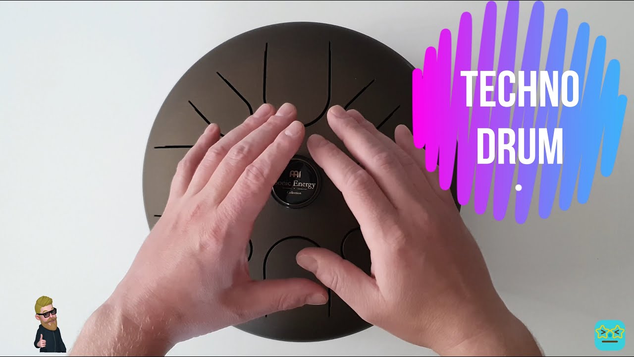 Techno Trance Speedy HandPan Tongue Drum (Steve Jobs mix) - YouTube