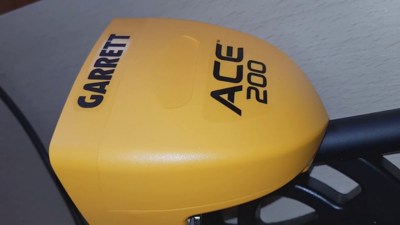 Garrett Ace 200 Metal Detector - YouTube