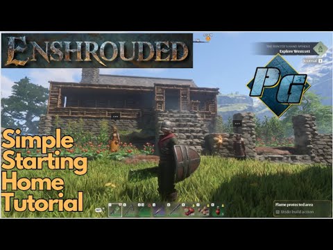 Enshrouded: Simple Starting home | Tutorial - YouTube