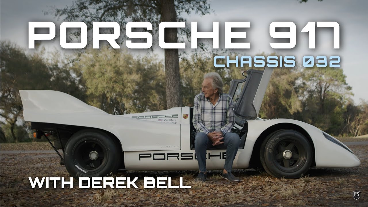 Derek Bell and the Porsche 917-032 by PS Automobile - YouTube