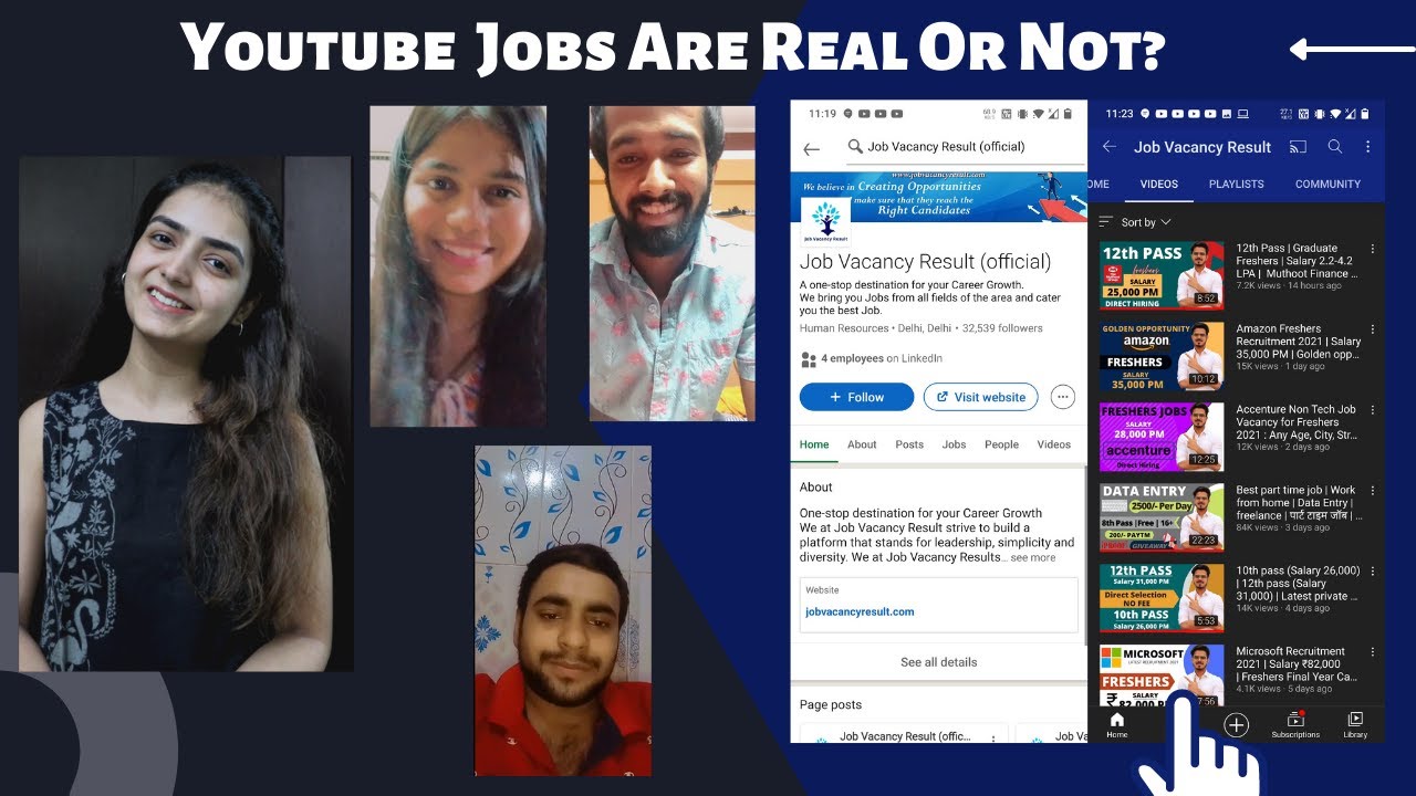 YouTube Jobs are Real or Not ? Youtube पे Job कैसे मिलती है | Latest ...