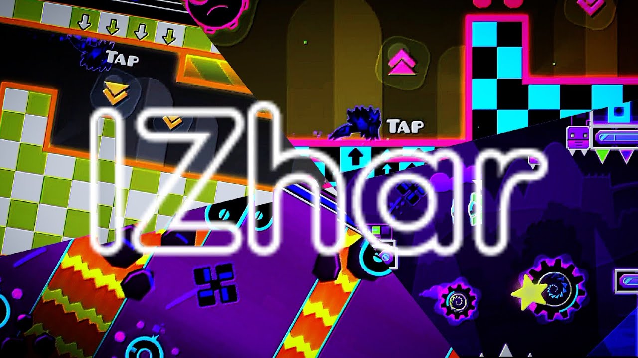 All levels of Izhar (Part 1)|Geometry Dash - YouTube