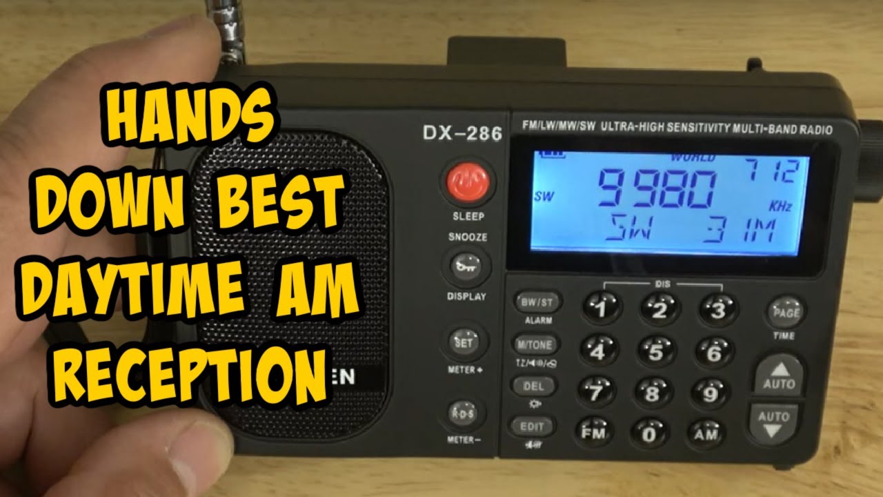 Qodosen DX-286 Shortwave Radio. I'm VERY Impressed with the reception ...