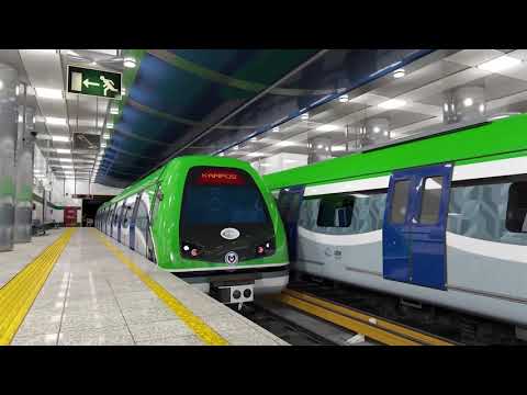 Metro Animasyonu