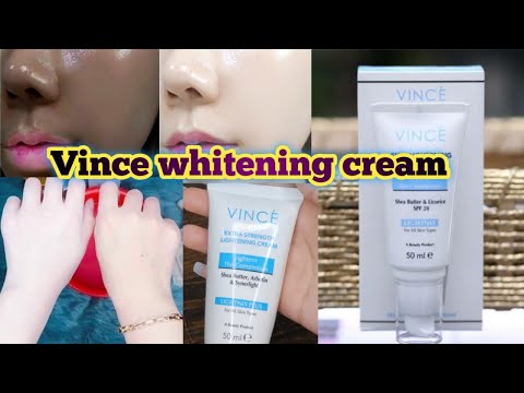 Vince cream / Vince extra glow lightening cream review | Vince skin ...