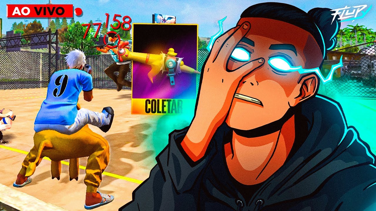 💙 FLUPY - AO VIVO 💙 CODIGUIN XM8 DO FRANGO! 💙 FREE FIRE EMULADOR 💙 ...