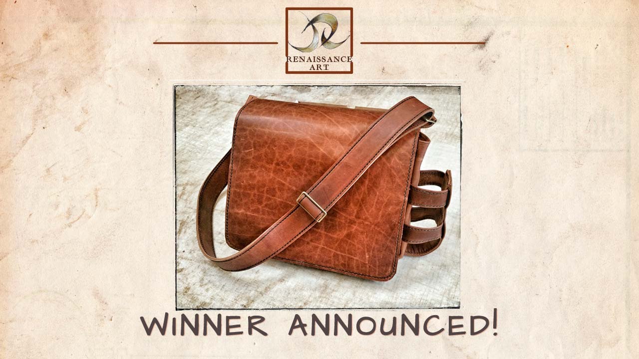 Leather Bag Winner announced - YouTube
