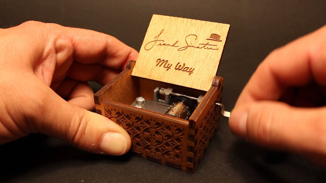 My Way - Frank Sinatra - Music box by Invenio Crafts - YouTube