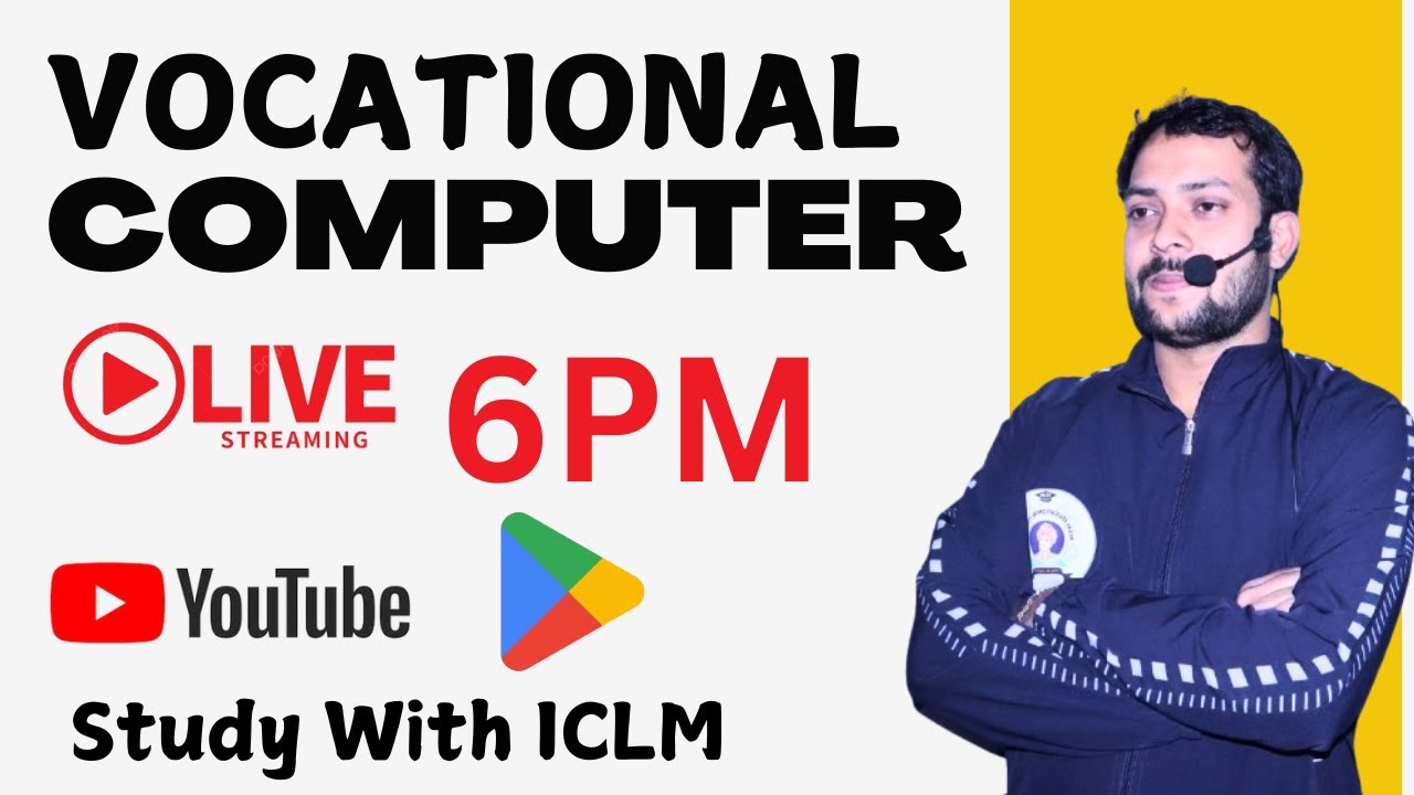 Computer Vocational #vocational_education #B.A. B.Sc. B.Com # ...