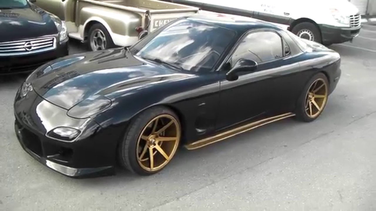 877-544-8473 18" Inch Traklite Klutch Custom paint 1993 Mazda RX7 Rims ...