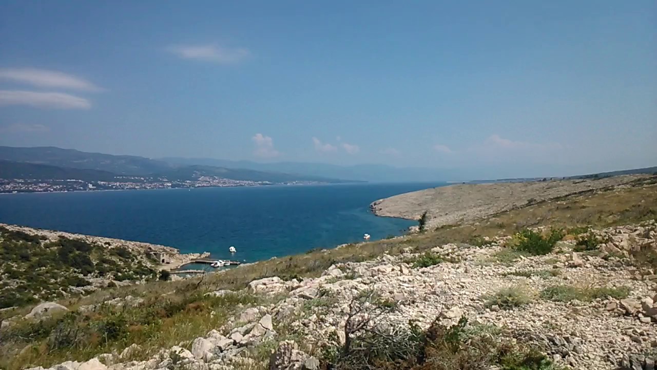 Zatoka Slivanjska - Rudine, wyspa Krk - Chorwacja - YouTube