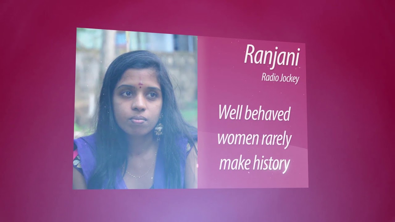 Women's Day Special: Vasantham FM wishes Ranjani (RJ) - YouTube