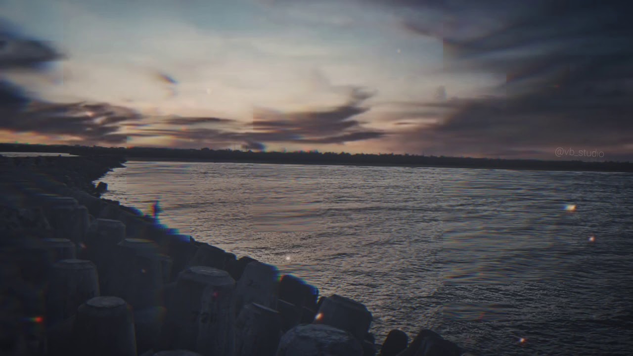 Today new post # harbour beach sunset view - YouTube