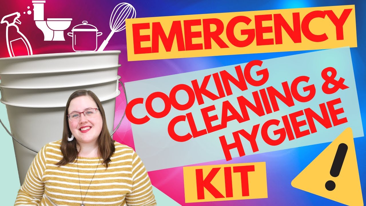 🚨🚽Emergency Cooking, Cleaning and Hygiene Kit - Every home needs this ...