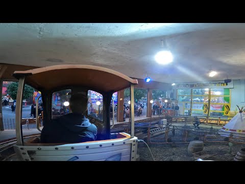 CAM Baby Cart Powered Coaster Der Zug des Manitu (Sittler) Prater Wien Vienna 2023 POV Onride