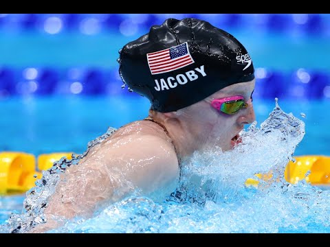 Female Race of The Year - Lydia Jacoby | 2021 Golden Goggle Awards ...