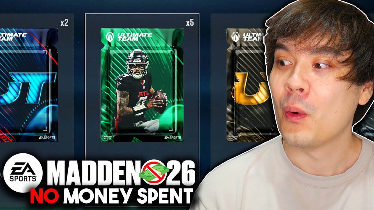 So Many FREE Packs in MADDEN 26 No Money Spent! - YouTube