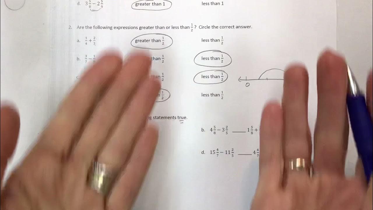 Eureka math grade 5 module 3 lesson 13 problem set - YouTube