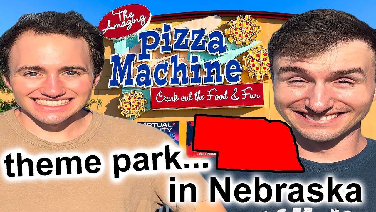 The Amazing Pizza Machine: Theme Park and Buffet in Nebraska - YouTube