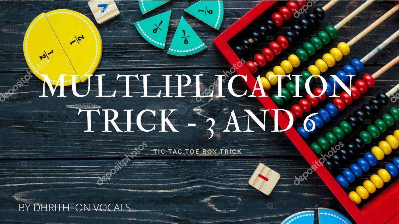 Multiplication table trick - 3 and 6 times - YouTube