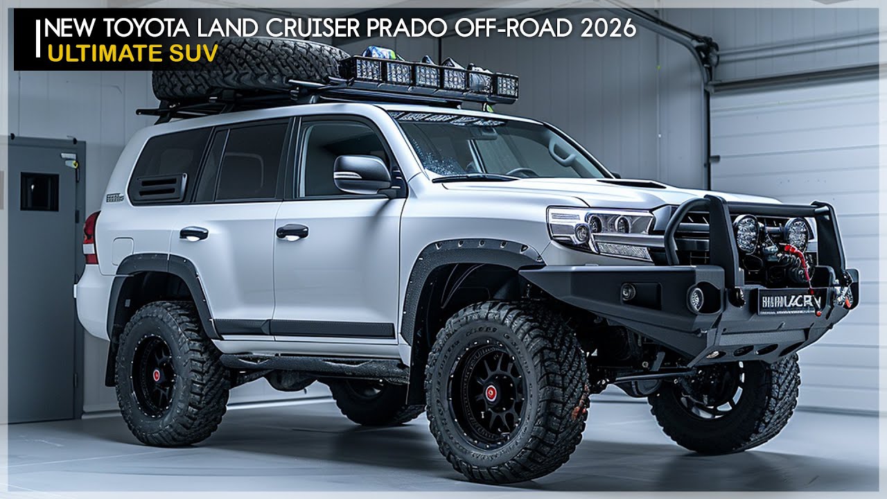 New Toyota Land Cruiser Prado Off Road 2026 - Specs, Built to Conquer ...