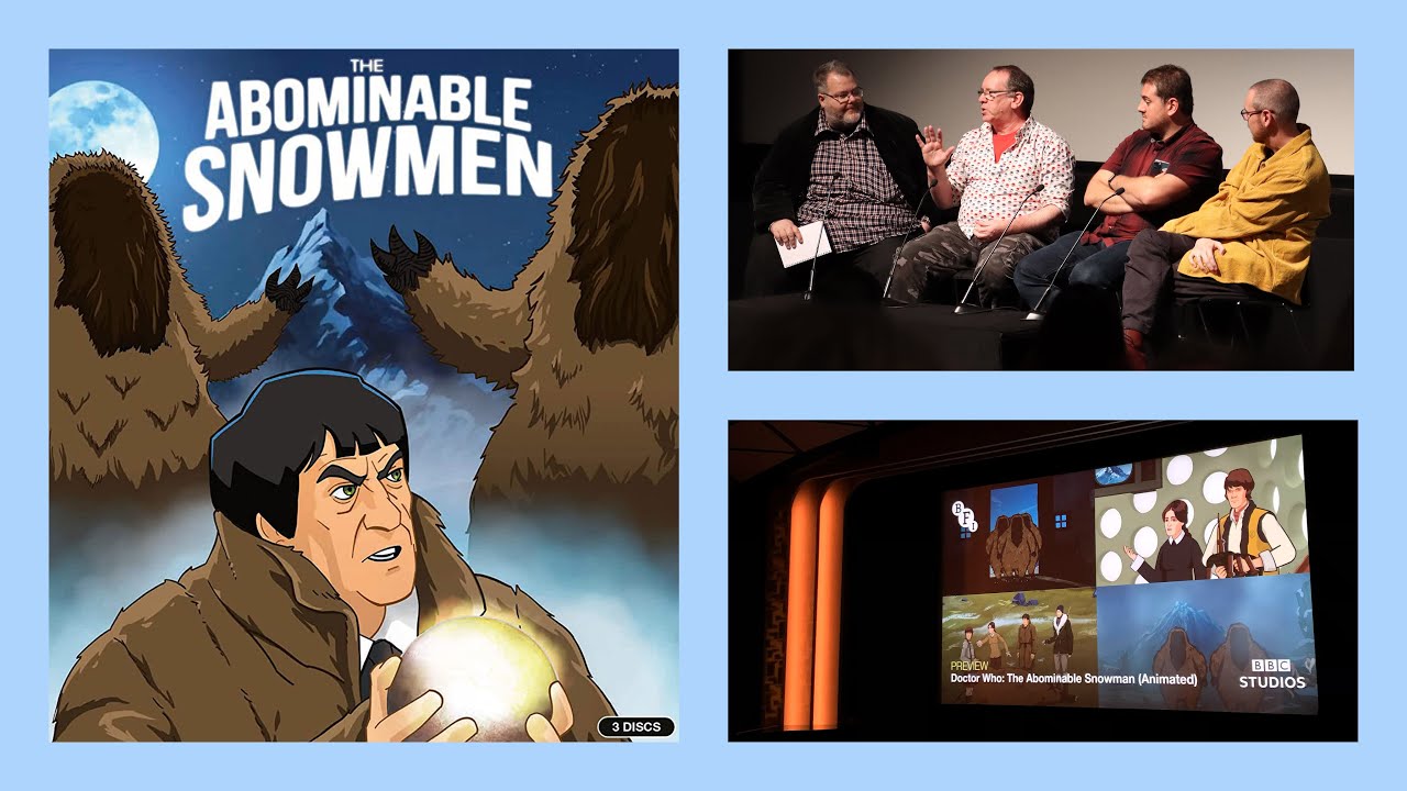 Doctor Who The Abominable Snowmen Animation BFI Screening RECAP - YouTube