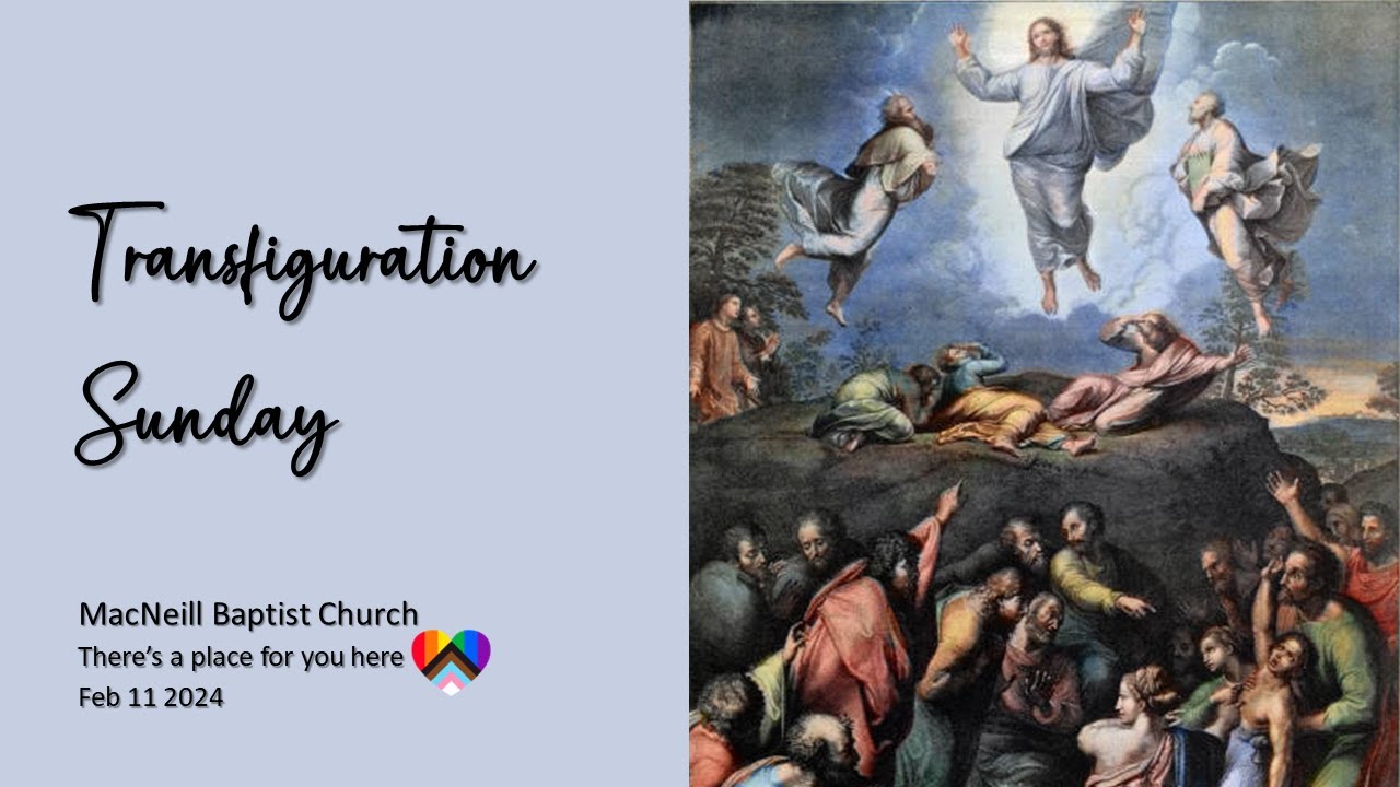 Transfiguration Sunday - YouTube