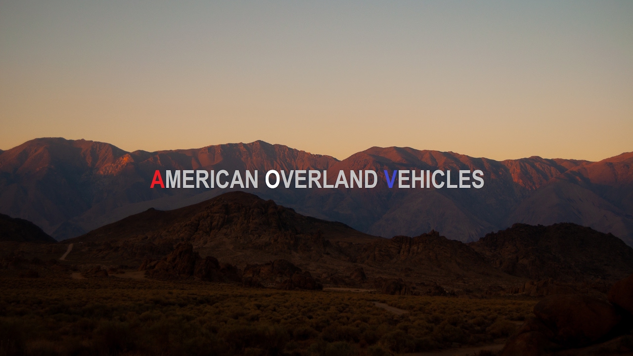 American Overland Vehicles Live Stream - YouTube