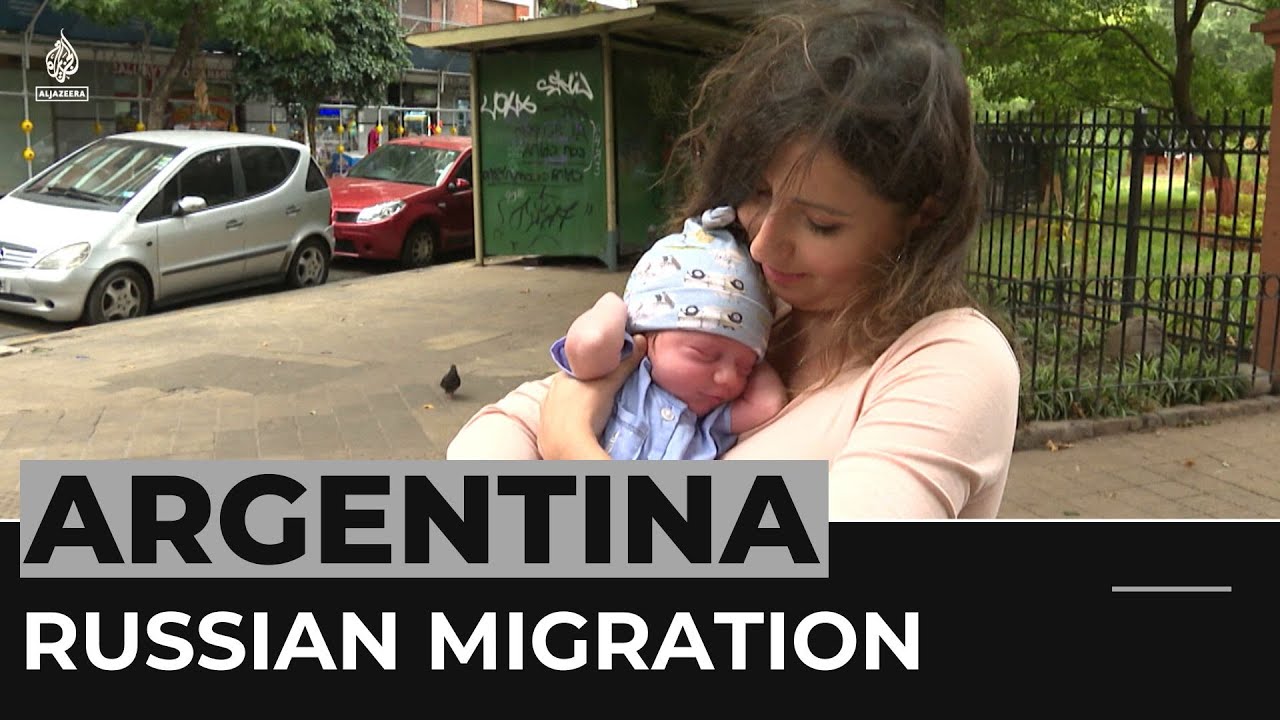 Thousands of Russian pregnant women migrate to Argentina - YouTube