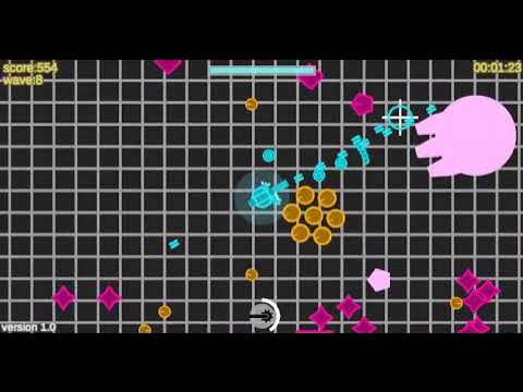 Shape Shooter 2 (WebGL Game) Gameplay - YouTube