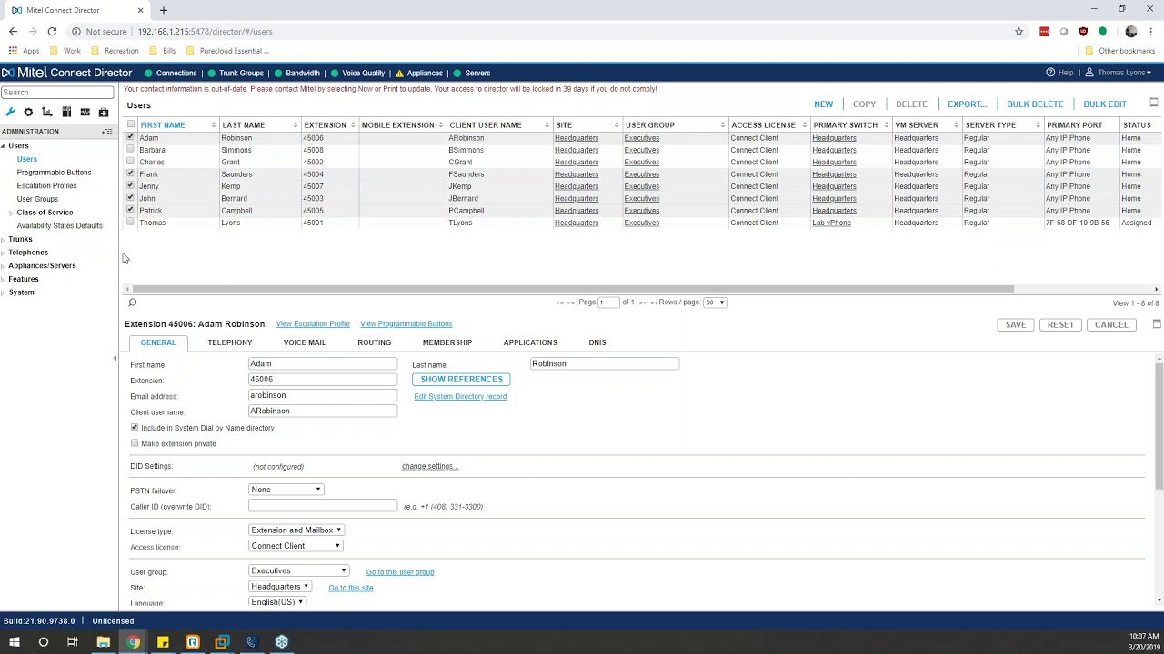 Mitel MiVoice Connect Administrator Training: Part 1 (2019) - YouTube