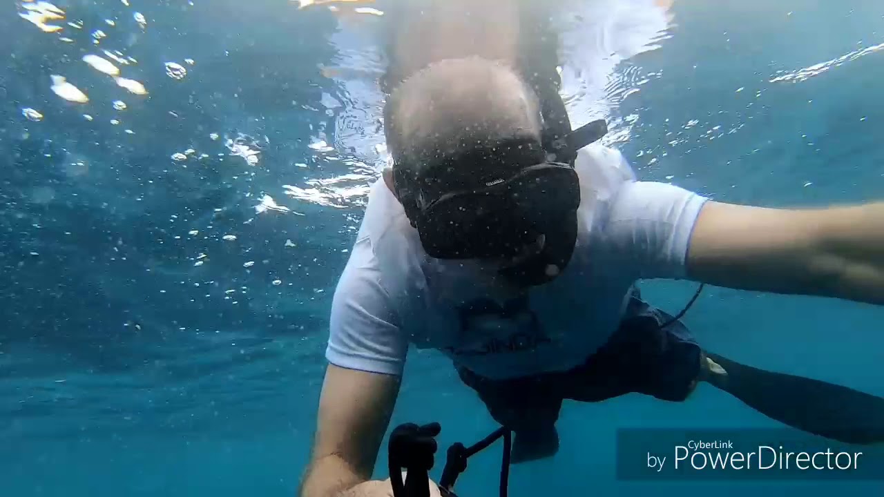 Experiments with hyperventilation and glide diving. - YouTube