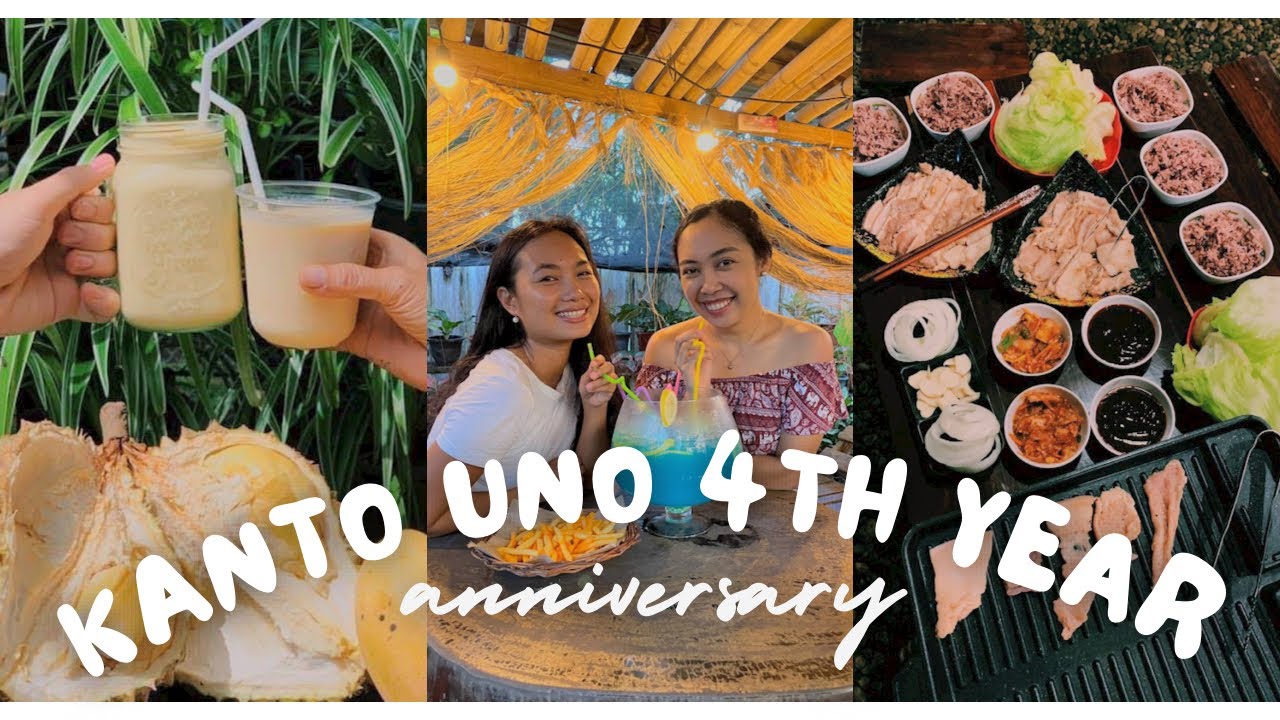 Kanto Uno - 4th year anniversary 2023 | Chika Food trip vlog #marihatag ...