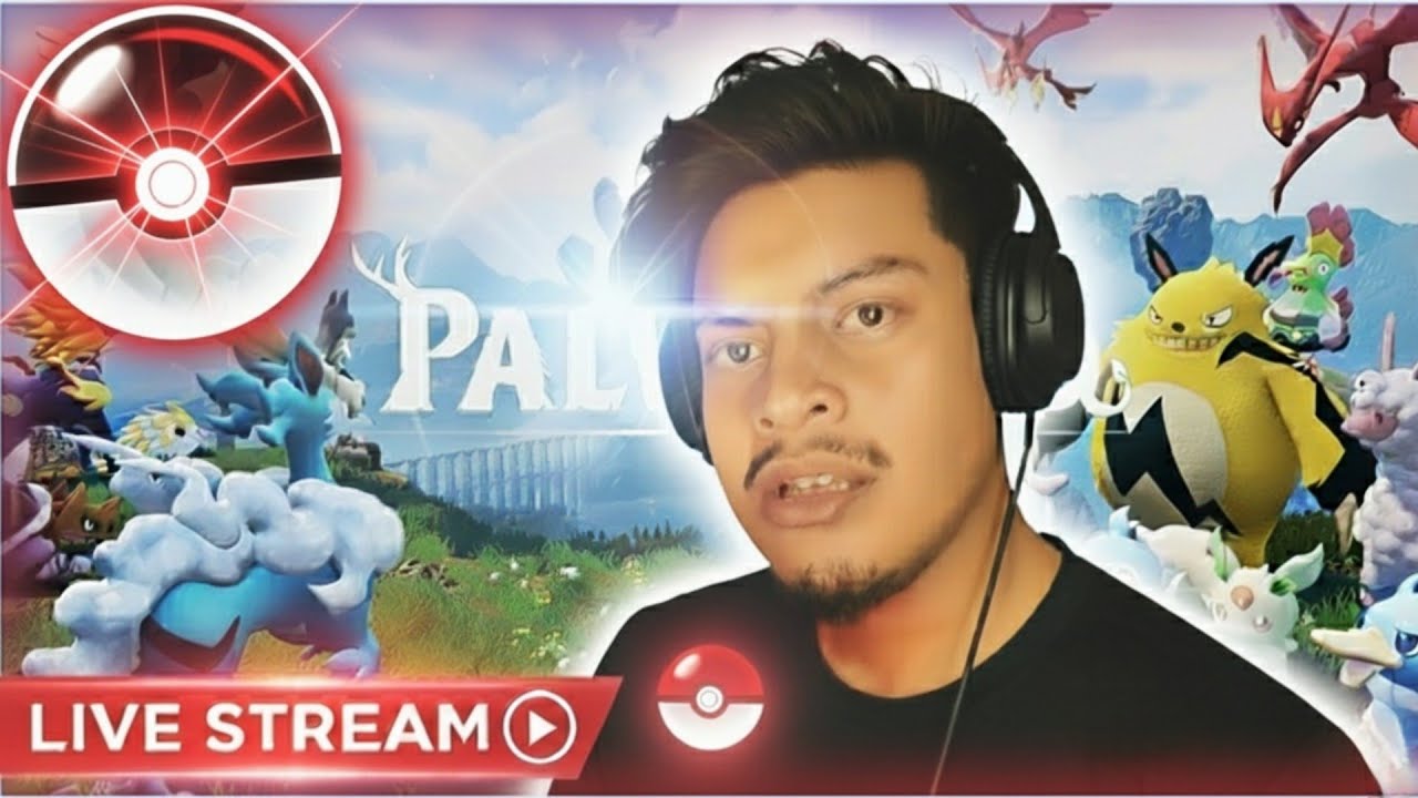 🏹 Playing Palworld LIVE – Catching Legendary Pals & Exploring the World ...
