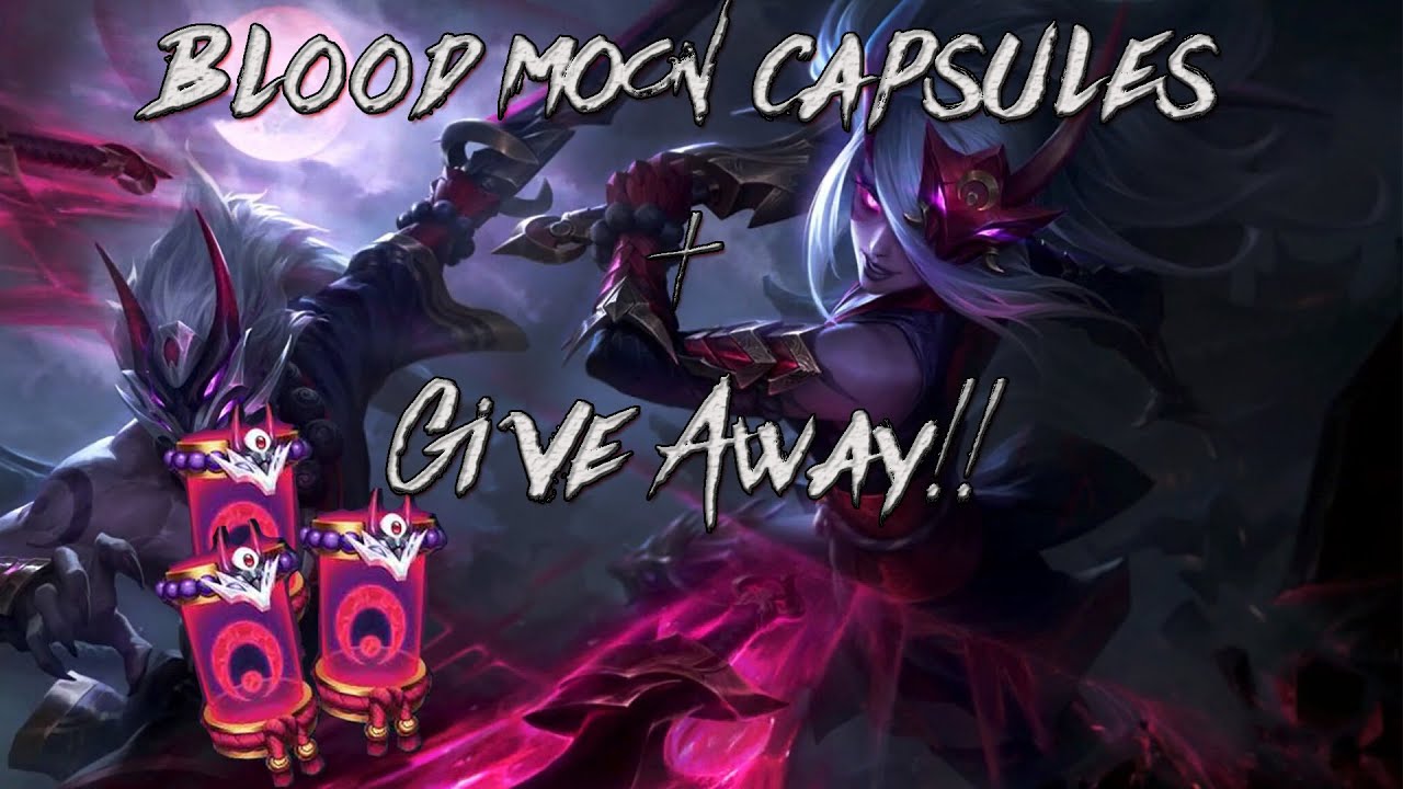 Blood Moon 2020 Capsules + GIVEAWAY! - YouTube