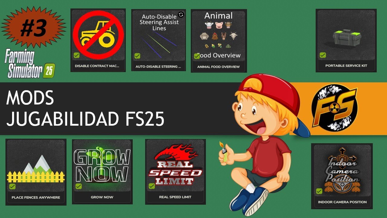 🛠️🛠️#3 REVIEW MODS JUGABILIDAD MES DE FEBRERO FS25🛠️🛠️〰️ #fs25 # ...