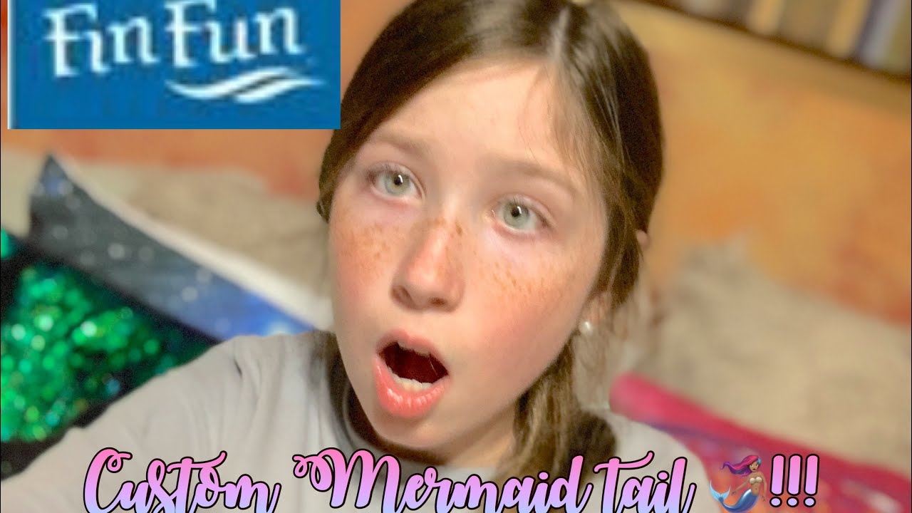 Custom fin fun Mermaid tale!/Fun and Crafty! - YouTube