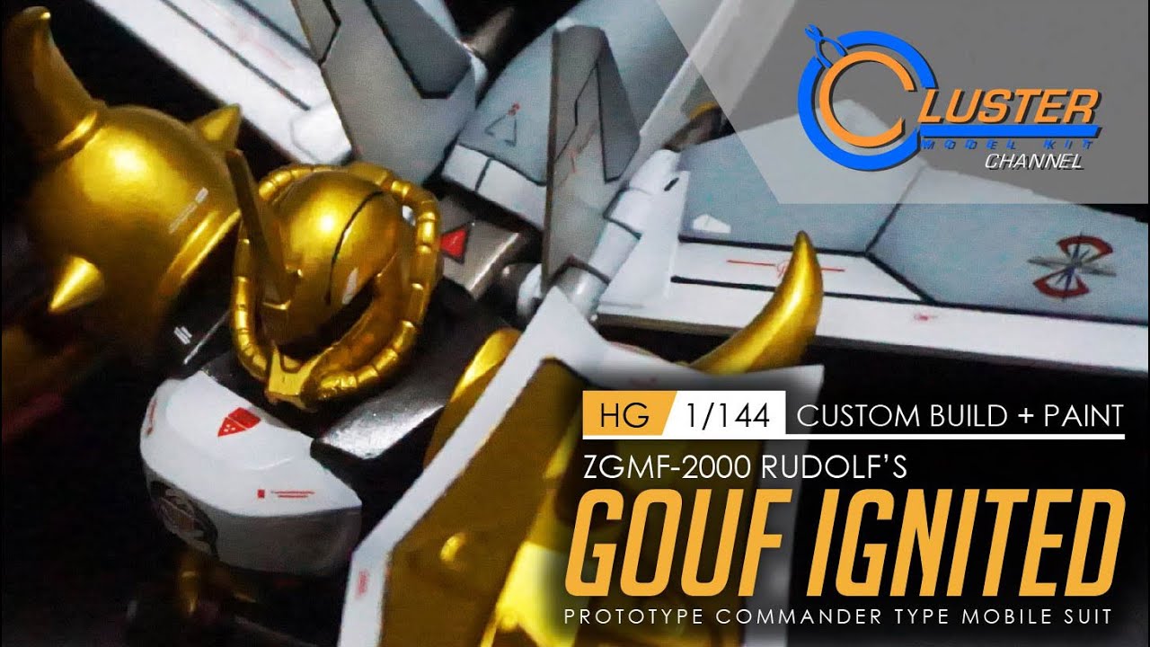 HG 1/144 Rudolf's Gouf Ignited - Custom Build & Paint ( BOOTLEG WARNING ...